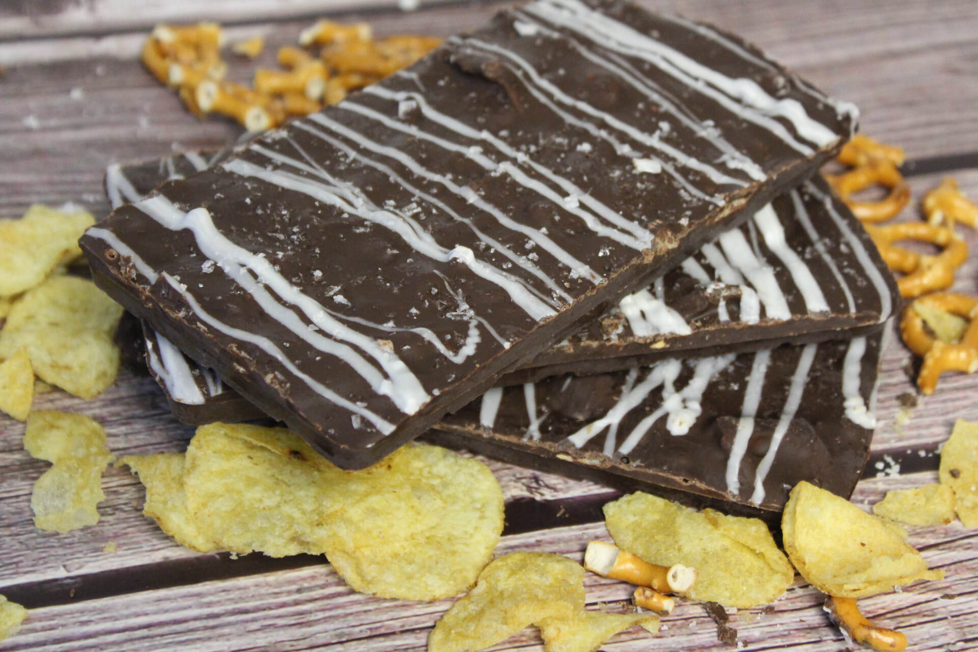 Sea Salt Crunch Chocolate Bars | Emy Delights & Bites